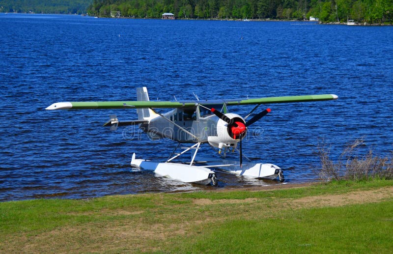 Float Plane, Aircraft, Airplane Isolated on White Stock Image - Image ...
