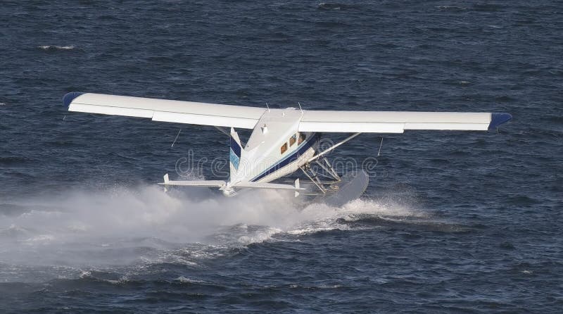 Seaplane landing, stock image. Image of beautiful, horizon - 17537755