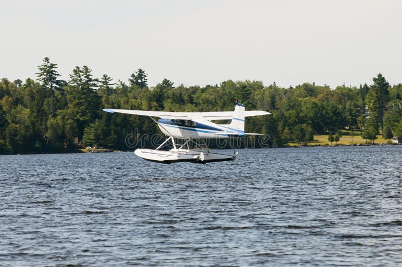 Float plane or seaplane stock image. Image of travel - 32801601