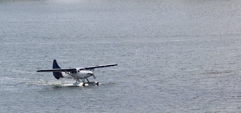 Seaplane landing, stock image. Image of beautiful, horizon - 17537755