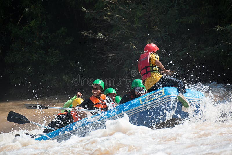 Float raft downstream editorial photography. Image of nature - 62014727