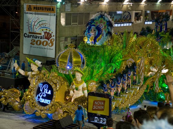 Float, Rio Carnival. editorial stock image. Image of sambodromo - 4545129