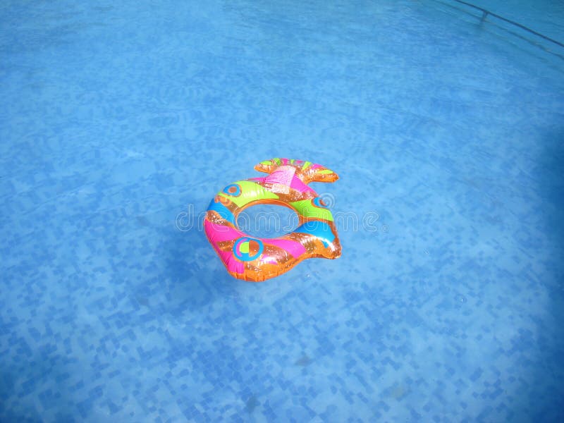Float in swimming pool stock image. Image of relaxing - 16349777