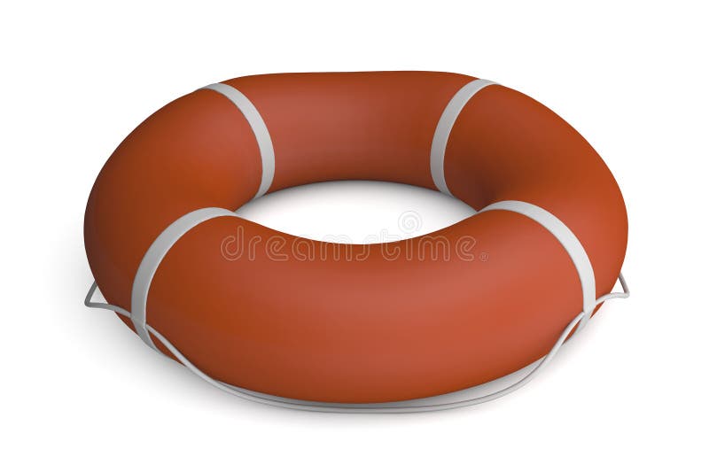 Floated stock illustration. Illustration of preserver - 28658701