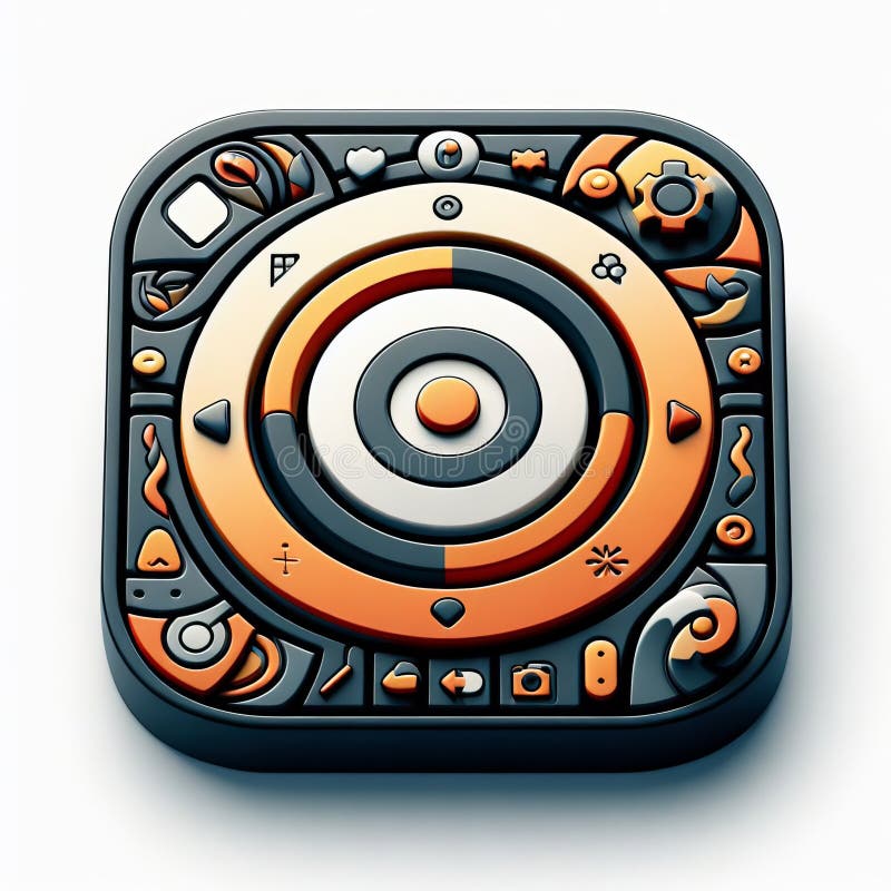 92 33. Floating Action Button (FAB)_ a Circular Button Stock Photo ...