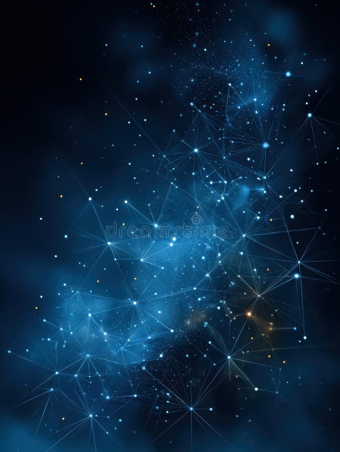 Floating AI Assistant Icons Create a Mesmerizing Constellation in the ...