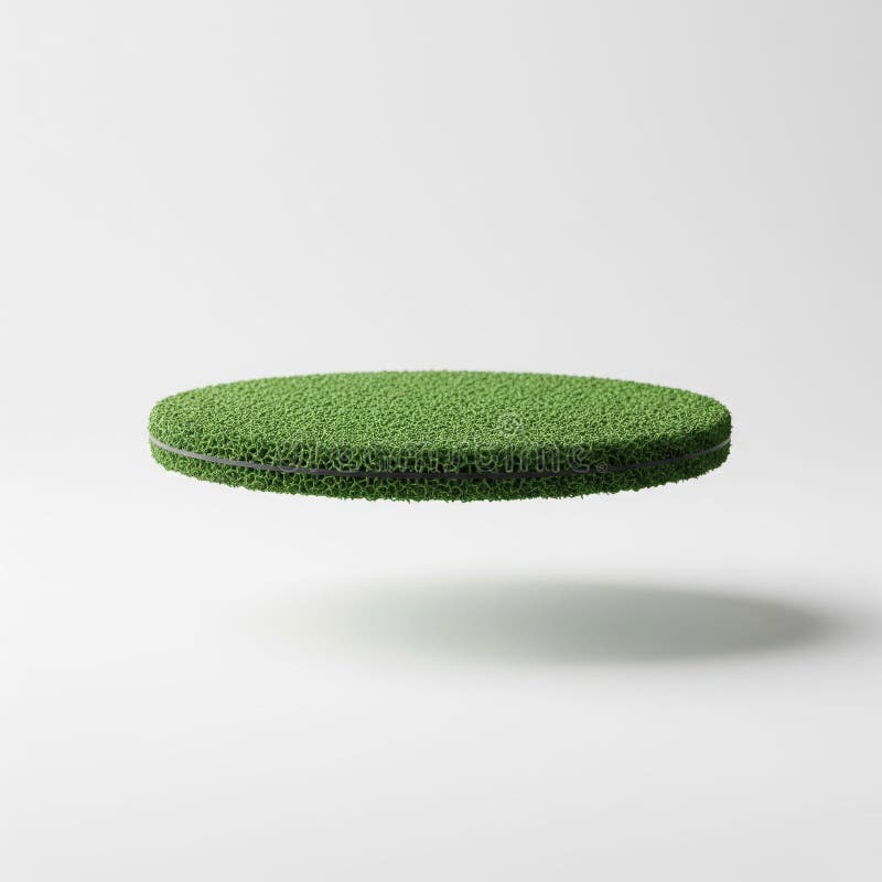 Floating Algae Prevention Mat Disc, Floating in Mid Air Horizontally ...