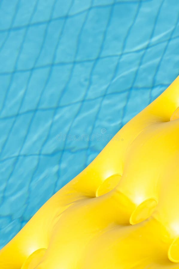 Floating Bad in Swimming Pool Stock Image - Image of leisure, greece ...