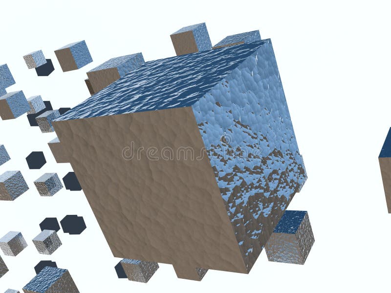 Floating Blocks Stock Illustrations – 378 Floating Blocks Stock ...