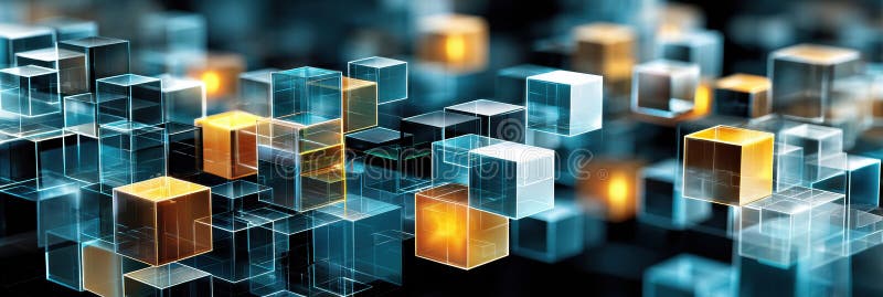 Floating Blocks and Cubes Create a Dynamic Representation of Blockchain ...