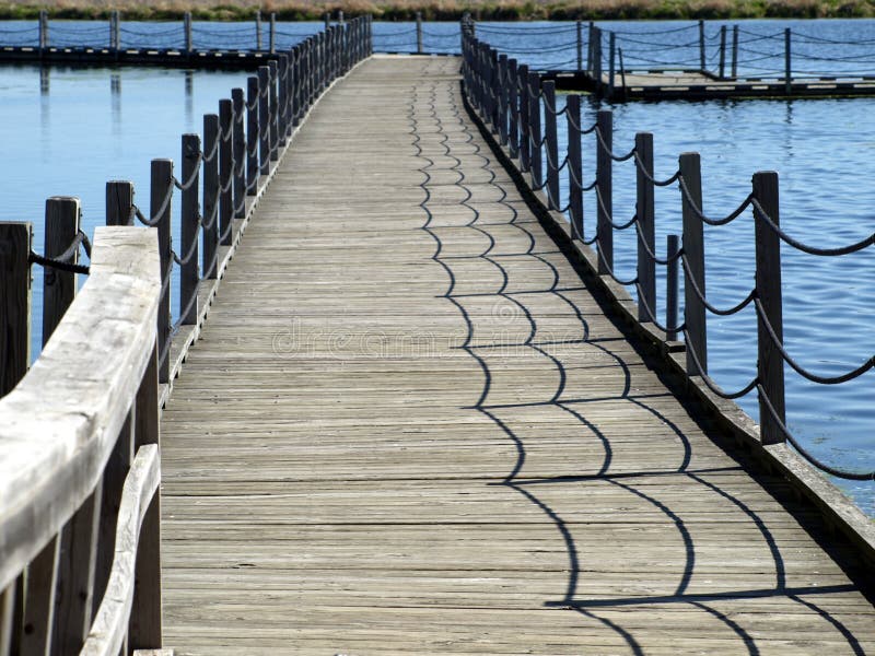 Floating Boardwalk At Horicon Marsh, Wisconsin Stock Image - Image of ...