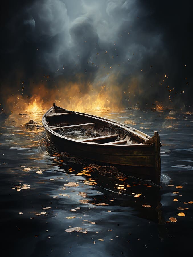 Floating boats stock illustration. Illustration of sailing - 286774600