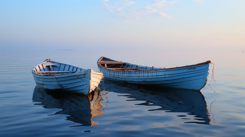 Floating boats stock illustration. Illustration of boat - 286774613