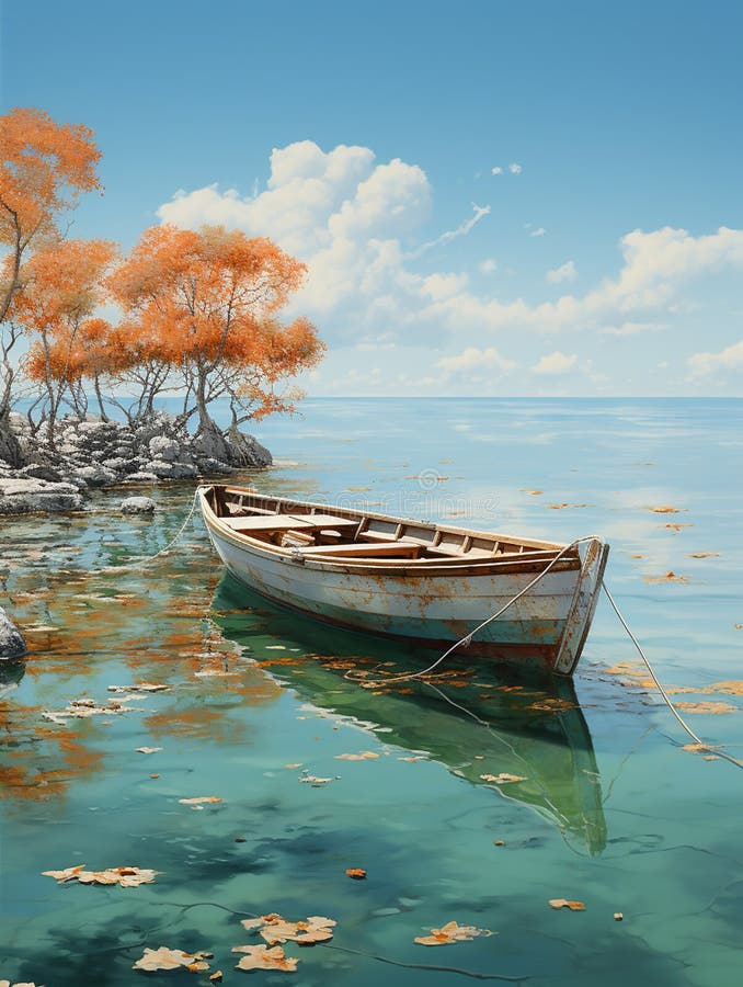 Floating boats stock illustration. Illustration of sail - 286774655