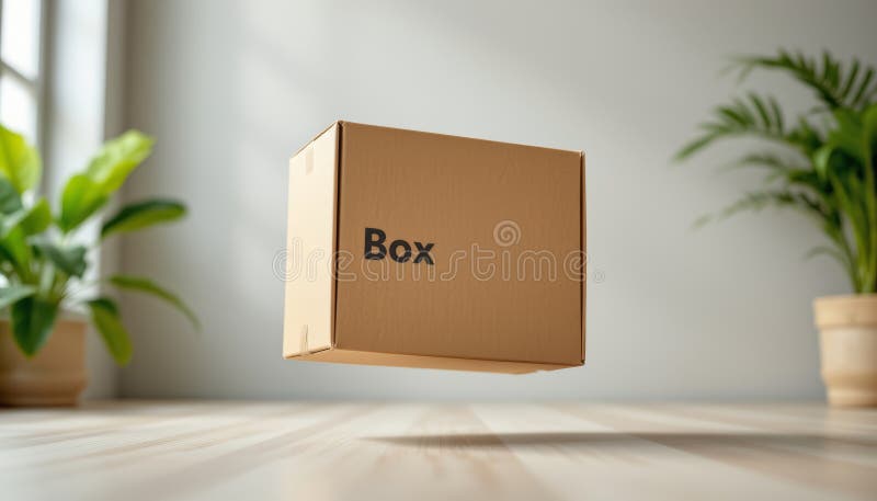 Floating Box in Bright Room with Plants Creates Modern and Inviting ...