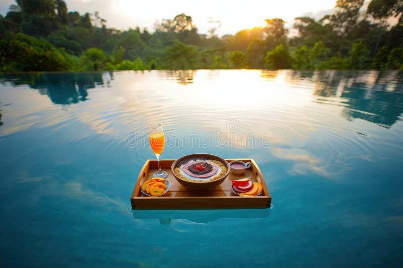 Floating Breakfast Tray Stock Illustrations – 153 Floating Breakfast ...