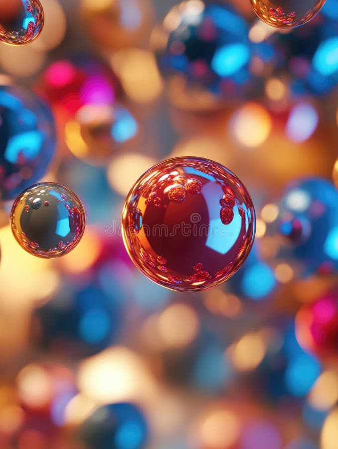 Floating Bubbles stock image. Image of imaginative, dynamics - 375741429