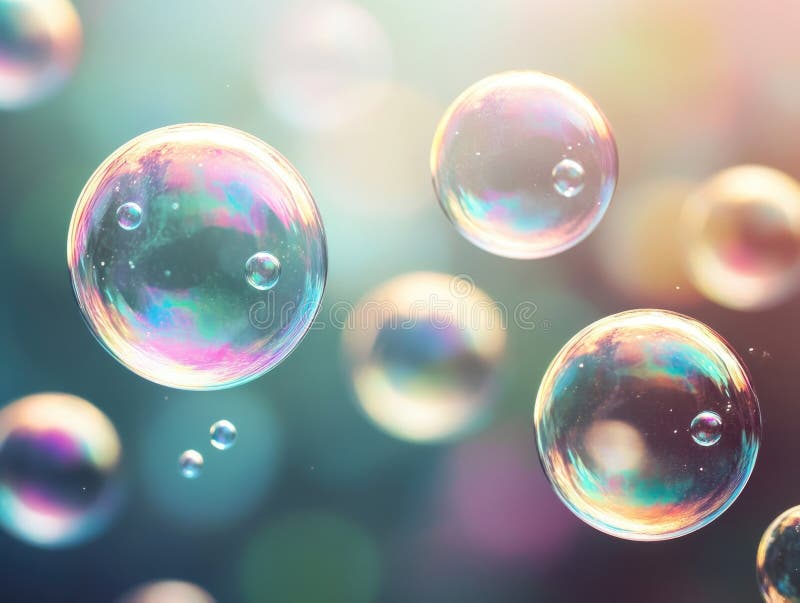Floating Bubbles stock image. Image of whimsical, buoyant - 379804393