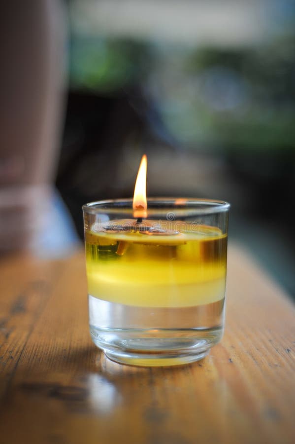 Floating candle stock photo. Image of light, candle, table - 10404034