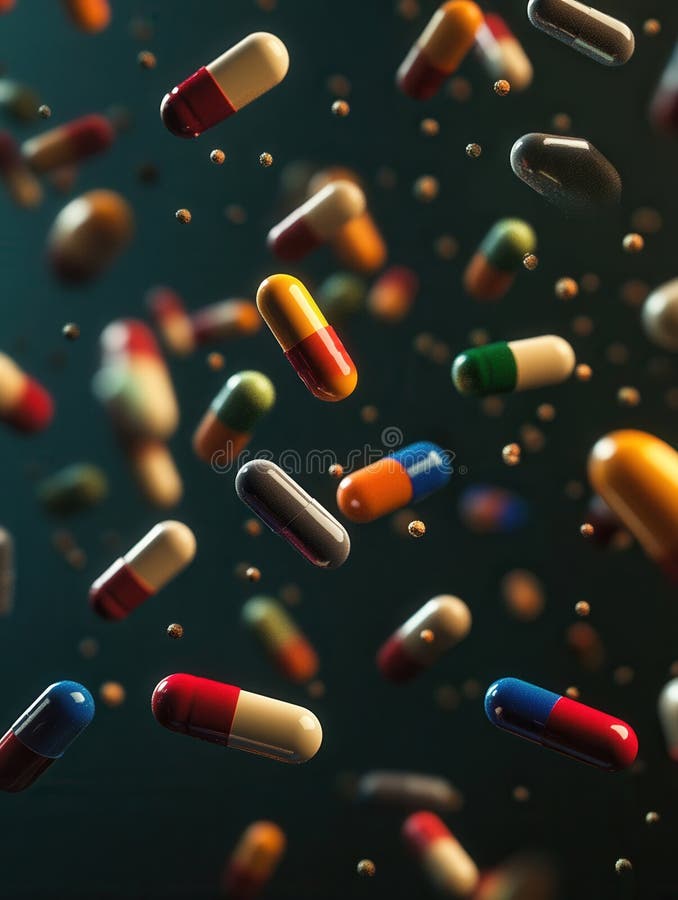 Floating Capsules Dissolve into Molecular Structures in a Dreamy ...