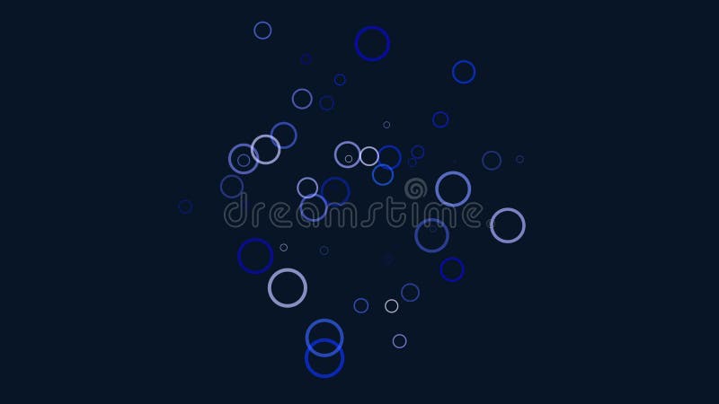 Floating Circles on a Black Background a Mesmerizing Arrangement Stock ...