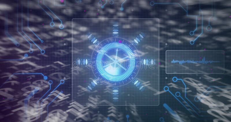 Translucent Blue Circuitry Patterns Stock Illustrations – 5 Translucent ...