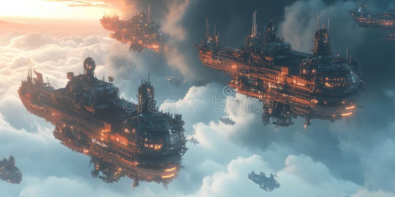 A Floating City Built on Massive Interconnected Platforms for ...