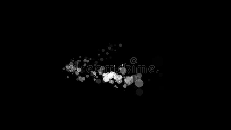 Floating Collider Particles Dust Bubbles Seamless Looping Motion Stock ...