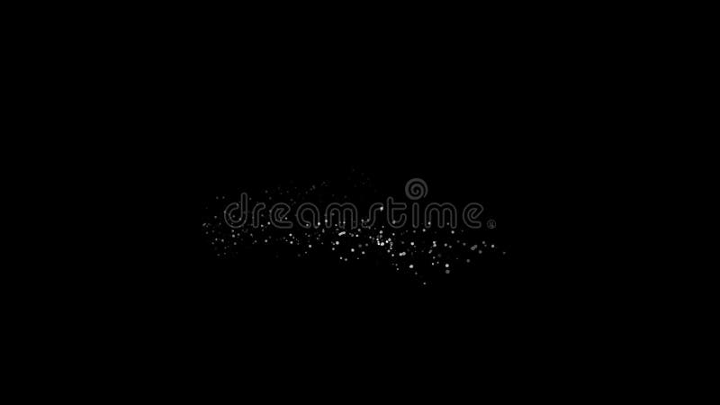 Floating Collider Particles Dust Bubbles Seamless Looping Motion Stock ...