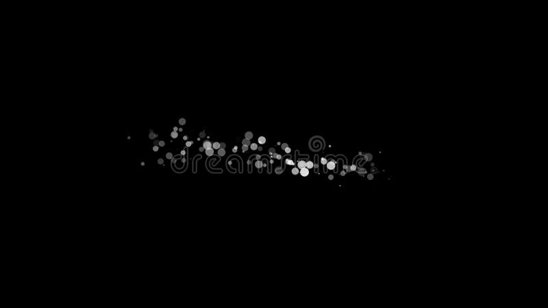 Floating Collider Particles Dust Bubbles Seamless Looping Motion Stock ...