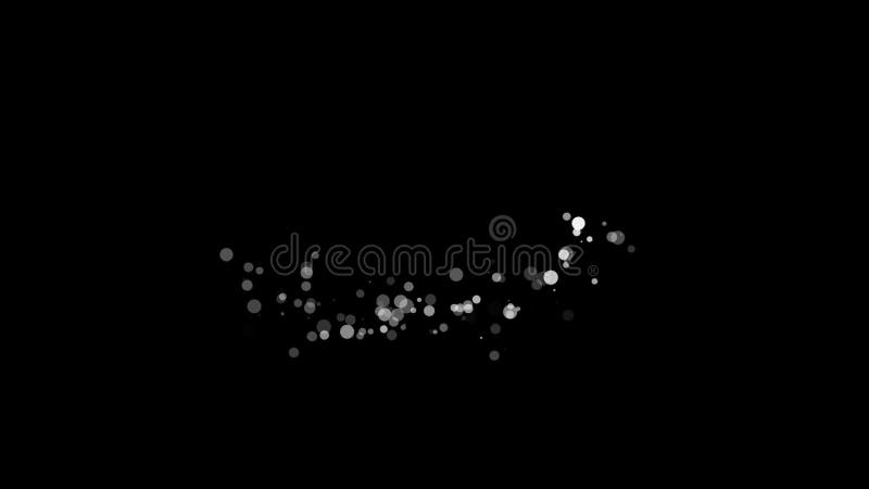 Floating Collider Particles Dust Bubbles Seamless Looping Motion Stock ...