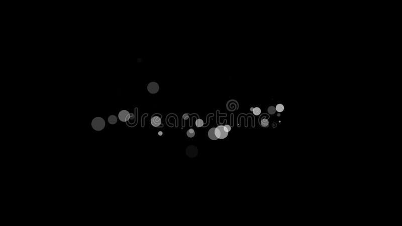 Floating Collider Particles Dust Bubbles Seamless Looping Motion Stock ...