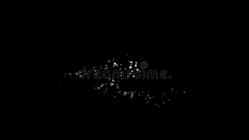 Floating Collider Particles Dust Bubbles Seamless Looping Motion Stock ...
