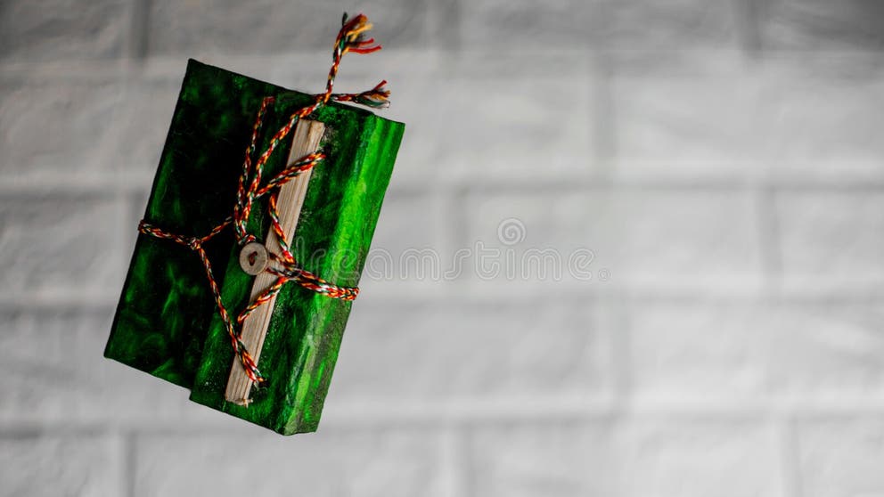 Floating Colorful Book with Seal Stock Photo - Image of bound, floating ...