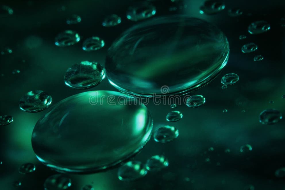 Floating Cooking Oils on the Water Stock Image - Image of closeup ...