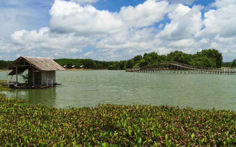Floating cottage stock photo. Image of building, life - 46573238