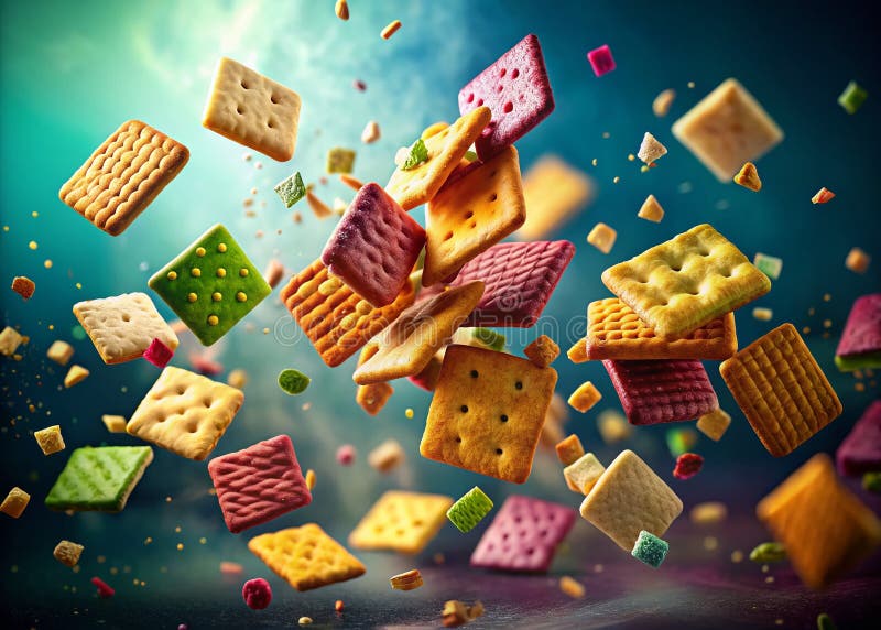 Floating Crackers a Whimsical Collection of Levitating Snacks for ...