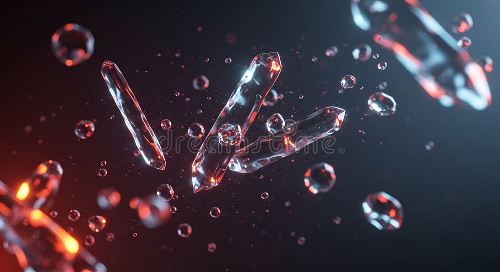 155 Floating Crystal Structures Stock Photos - Free & Royalty-Free ...