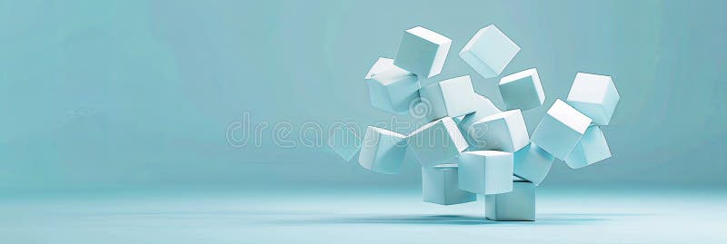 Cube Block for Logo stock vector. Illustration of cubic - 175354093