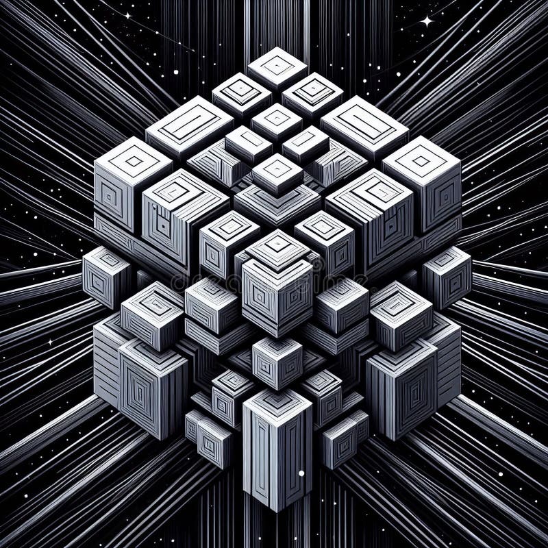 Cube Illusion Stock Illustrations – 14,835 Cube Illusion Stock ...