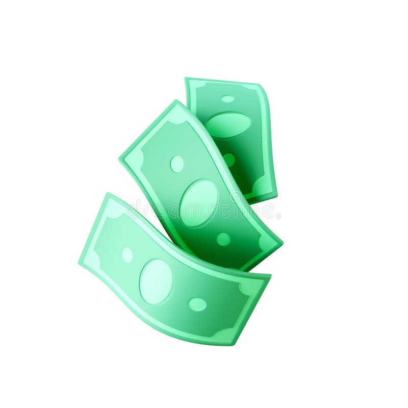 Money Floating 3d Stock Illustrations – 1,456 Money Floating 3d Stock ...