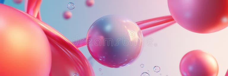 Creative Typography Background Featuring Floating 3D Letters and ...