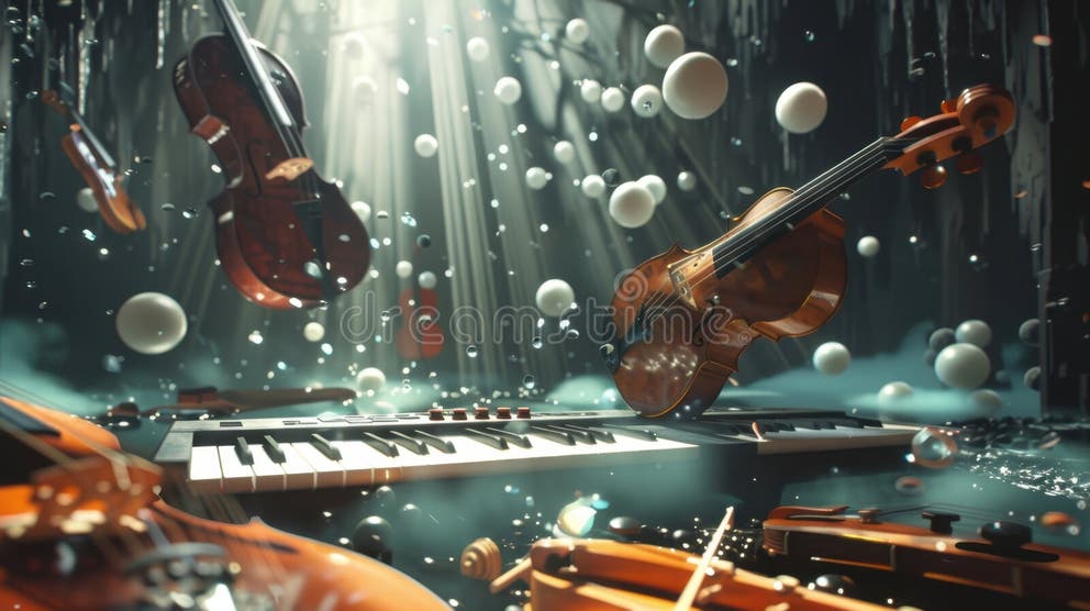 3d Violins Stock Illustrations – 68 3d Violins Stock Illustrations ...