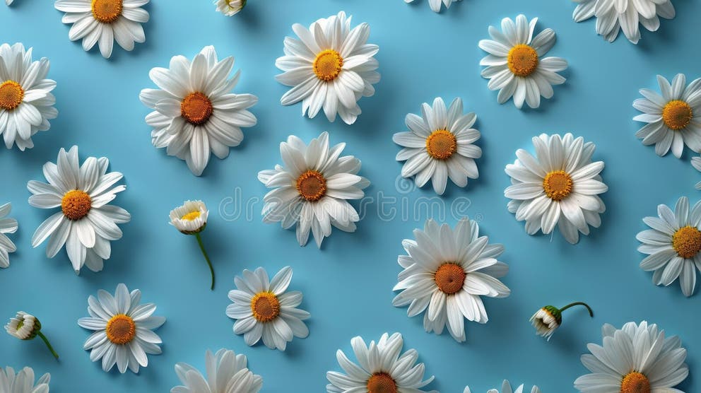 Floating Daisies in Water stock photo. Image of outdoor - 310266038