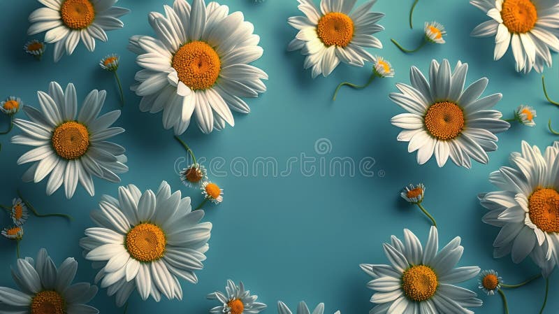 Floating Daisies in Water stock photo. Image of aquatic - 310266908