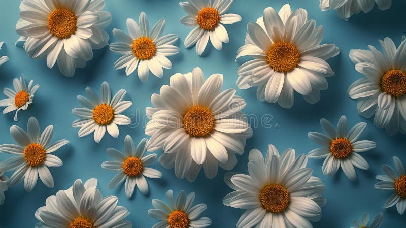 Floating Daisies in Water stock photo. Image of decor - 310271530