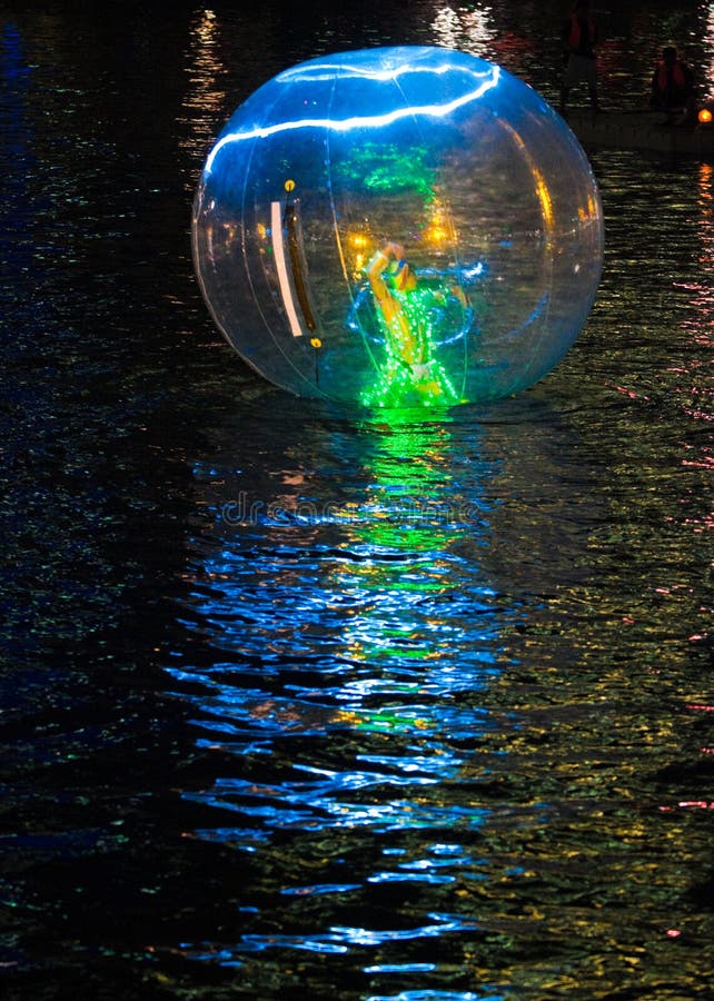 Floating Dance on Singapore River Editorial Photo - Image of ripples ...