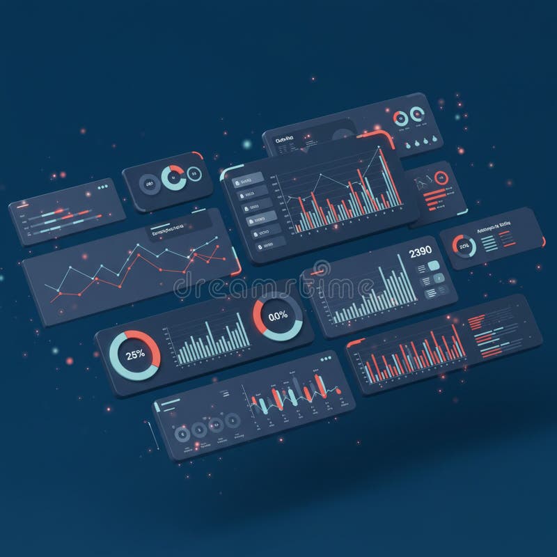 Floating Digital Dashboard Stock Illustrations – 2,999 Floating Digital Dashboard Stock ...