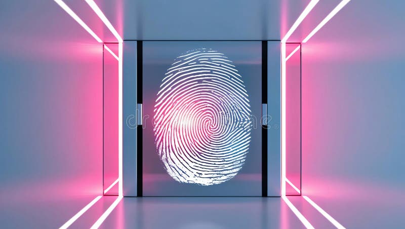 Floating Digital Fingerprint in Secure Data Environment, Illuminated by ...