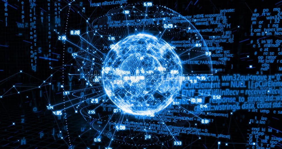 Floating Digital Sphere Emitting Light Beams in Virtual Network Space ...